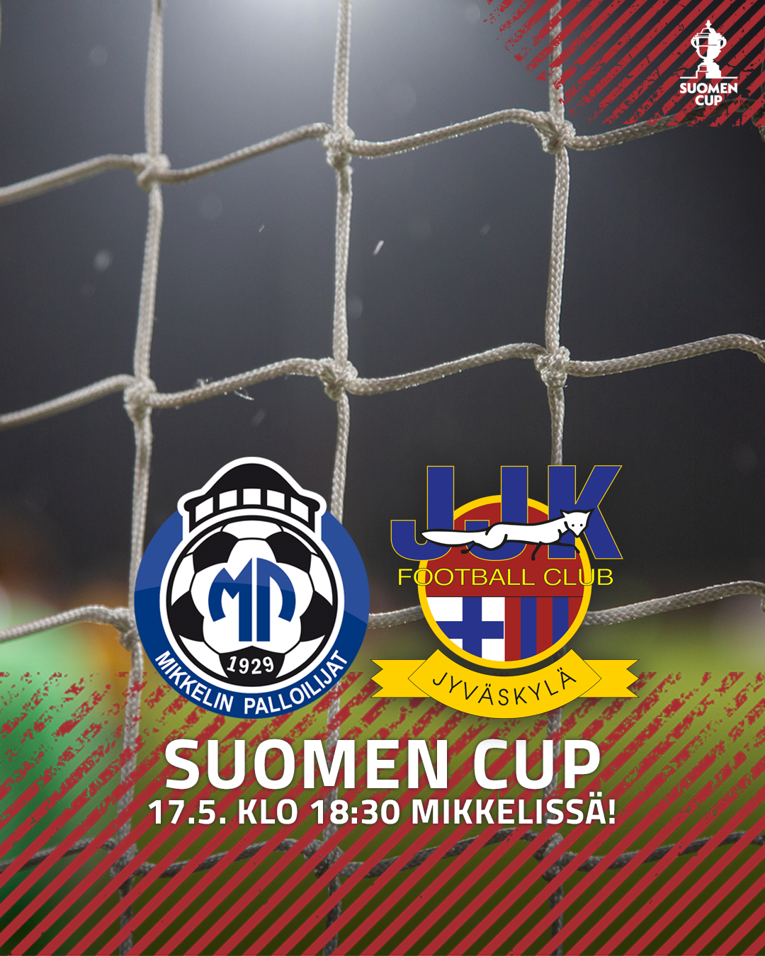 JJK Jyväskylä - Suomen Cup jatkuu keskiviikkona Mikkelissä